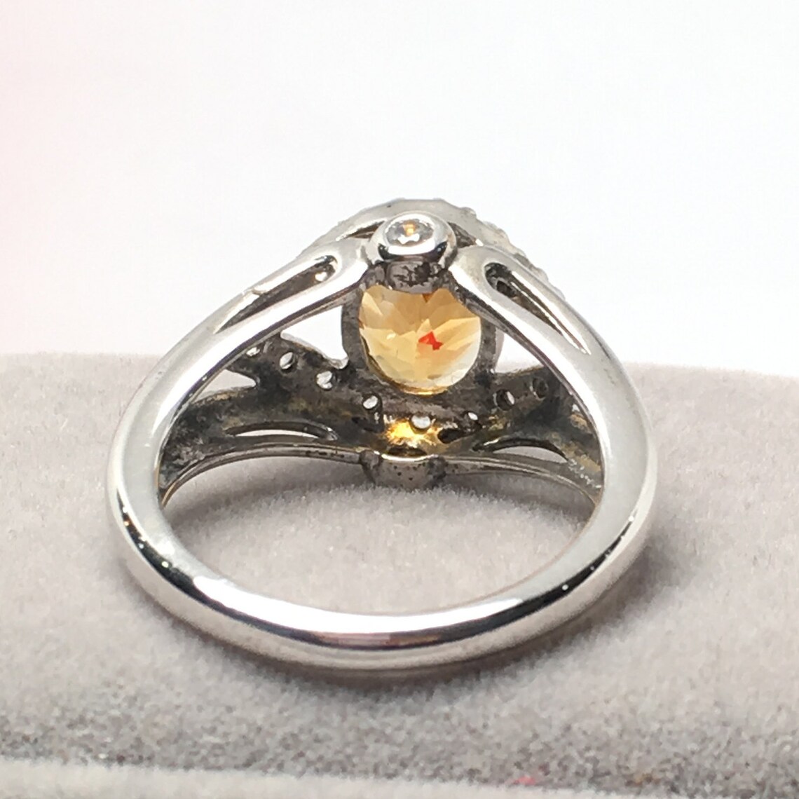 Natural Yellow Citrine citrine Ring citrine - Etsy