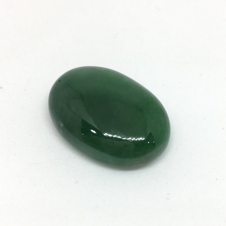 Jadeite ~ Untreated Burma Jade ~ Huge 24.88 Ct Natural Pure Green ...