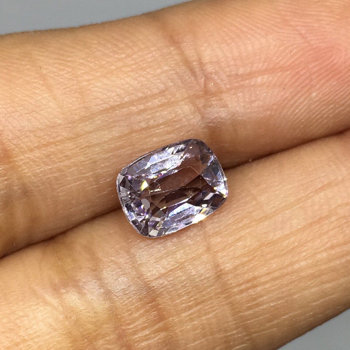 Spinel Natural Light Greish Pink Spinel 1.55ct Beautiful | Etsy