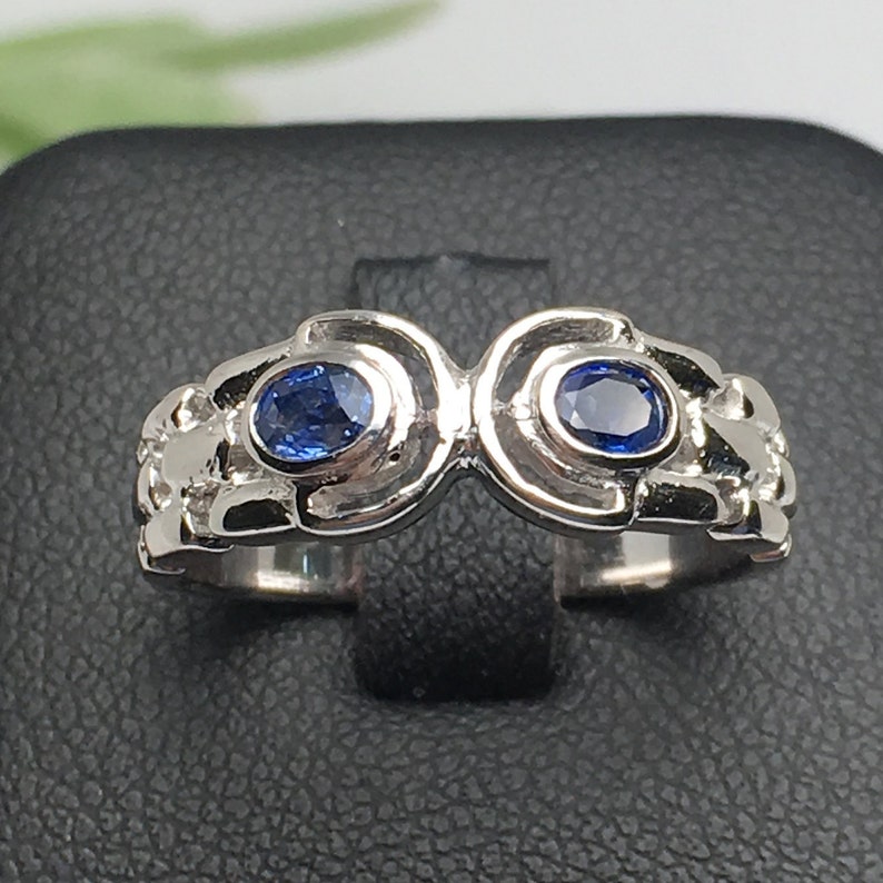 Natural Blue Sapphire Beautiful Sapphire Ring Sapphire | Etsy