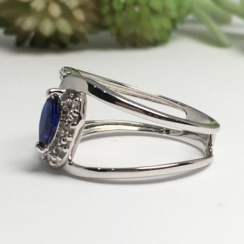 Natural Blue Sapphire Beautiful Sapphire Ring Sapphire | Etsy