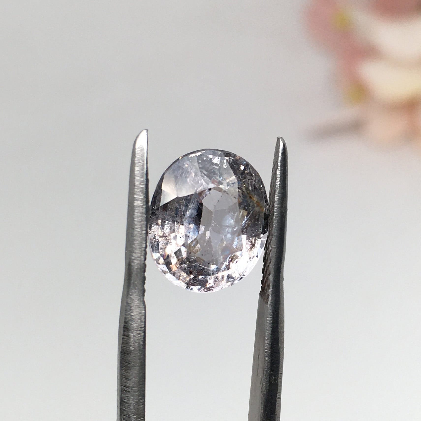Natural White Spinel Natural Gemstone burma Spinel 2.92 - Etsy