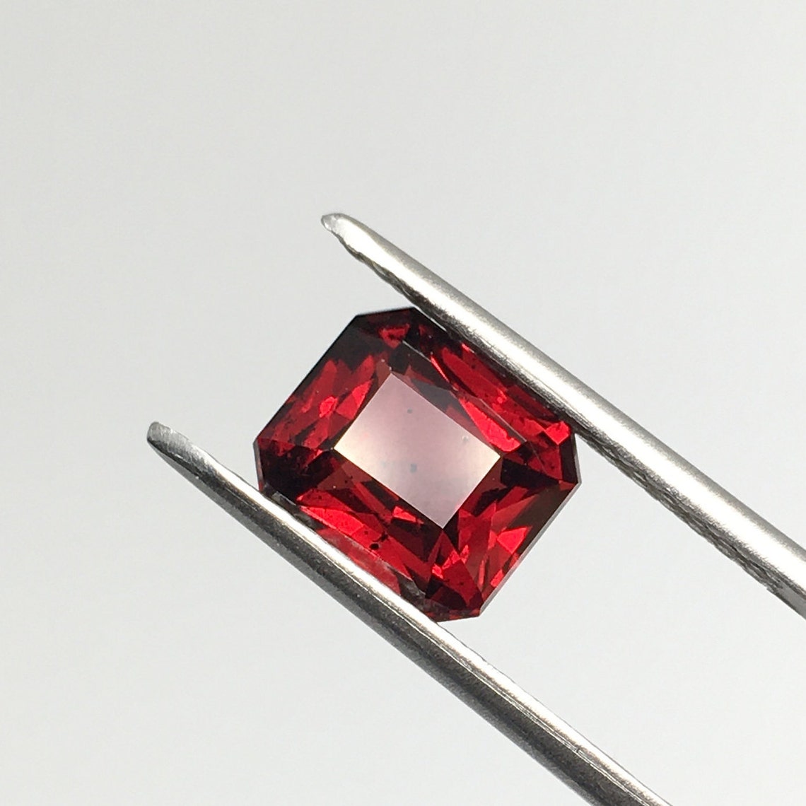 Natural Red Garnet Garnet Gemstone 3.06 Ct Eye Clean - Etsy