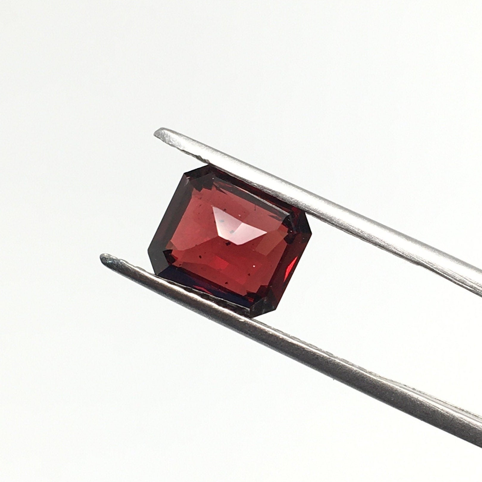 Natural Red Garnet Garnet Gemstone 3.06 Ct Eye Clean | Etsy