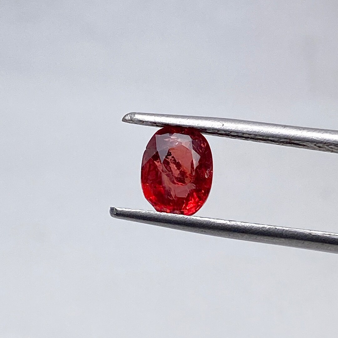Natural Red Spinel ~ Natural Burma Spinel ~ 1.59 Ct Natural Gemstone ...