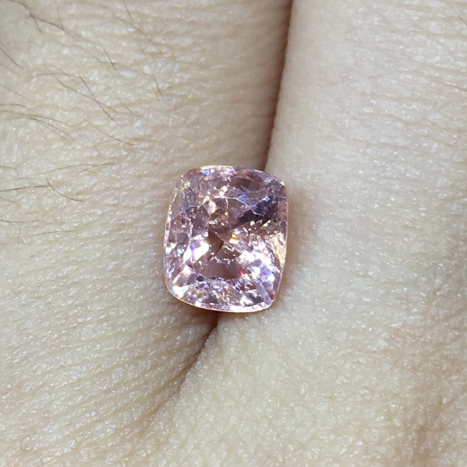 Spinel Natural ~ Peach Color Beautiful Spinel ~ Burma Spinel ~ 1.17 Ct ...