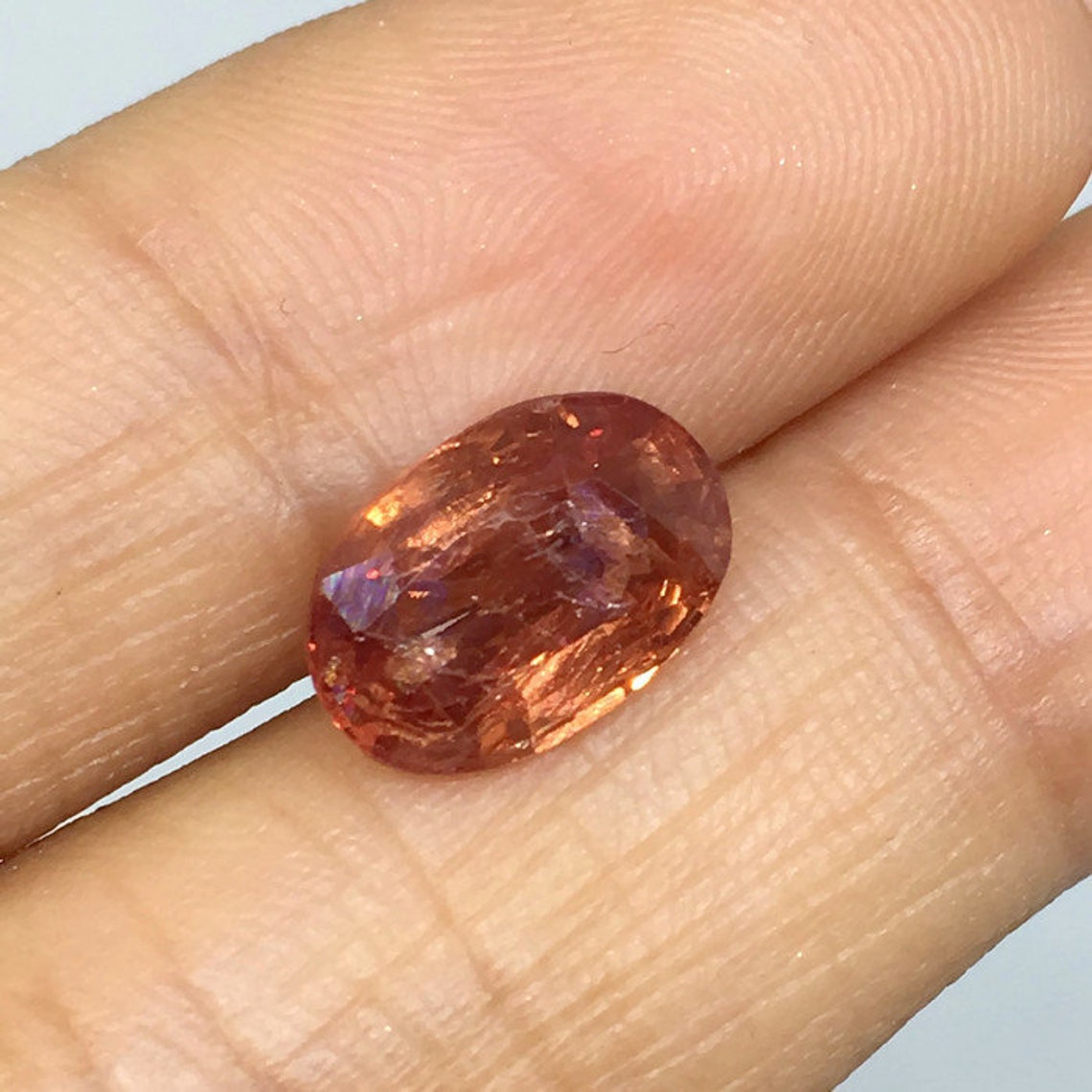 Natural Orange Spinel 2.03 Ct Natural Gemstone Burnt - Etsy
