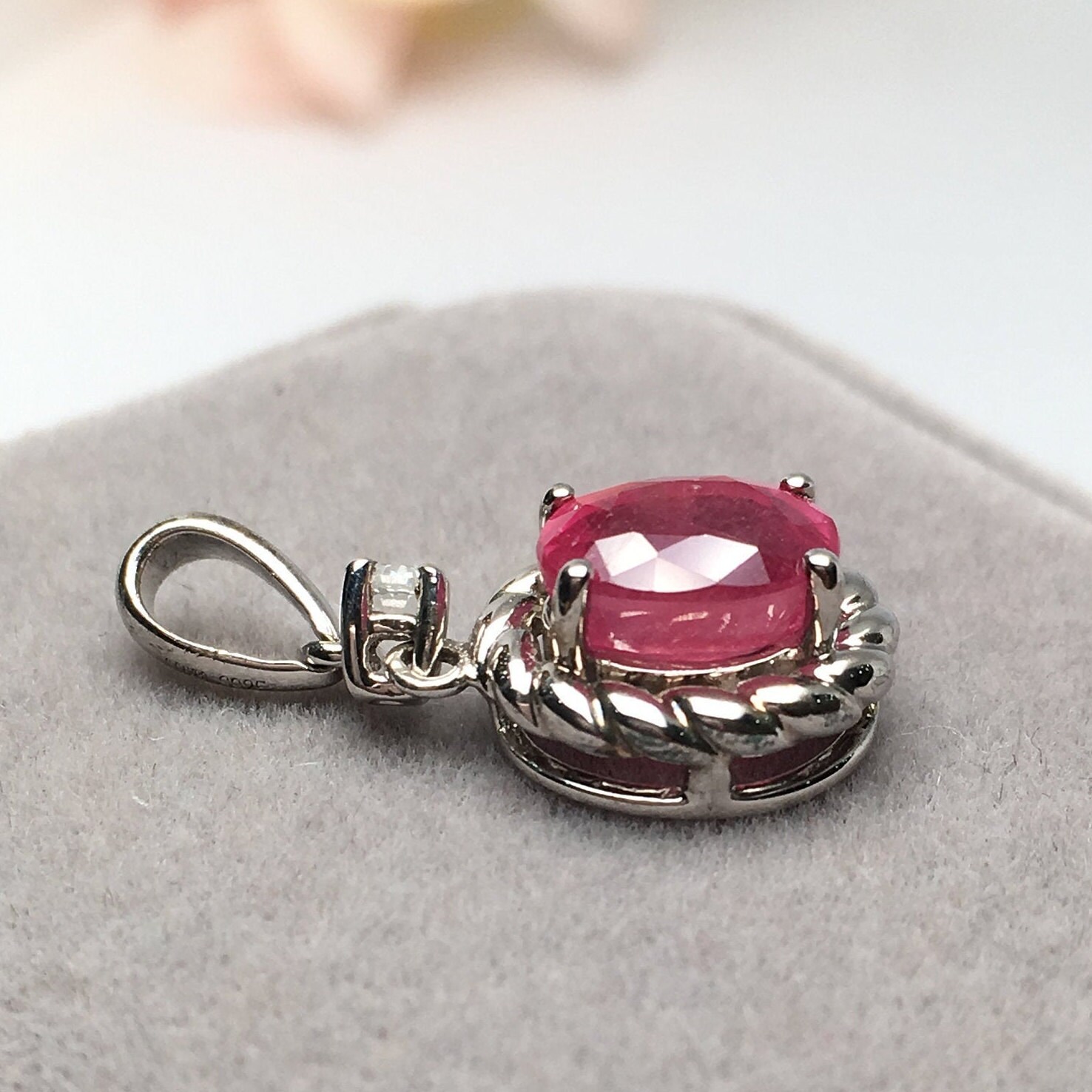 Ruby Pendant Ruby Jewelry beautiful Ruby - Etsy