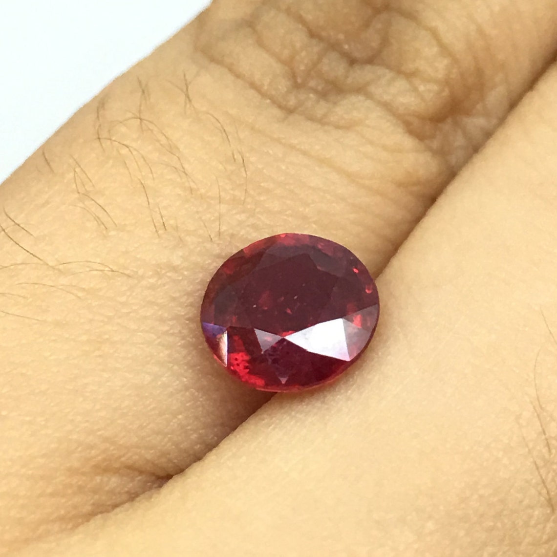 Ruby Natural Red African Ruby Lot 7 mm size 29.89 Ct 16 | Etsy