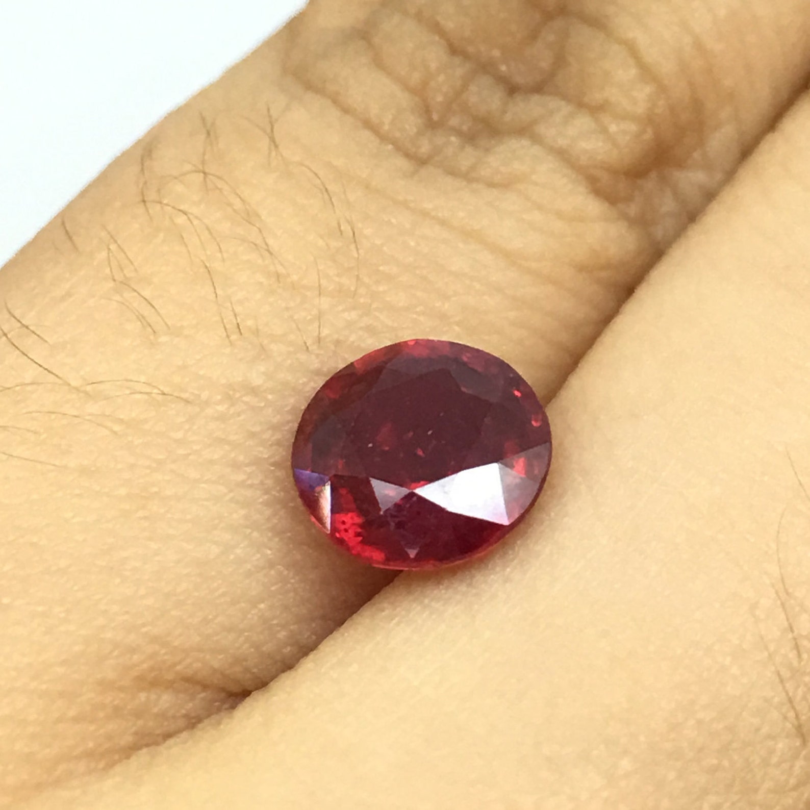 Ruby Natural Red African Ruby Lot 7 mm size 29.89 Ct 16 | Etsy