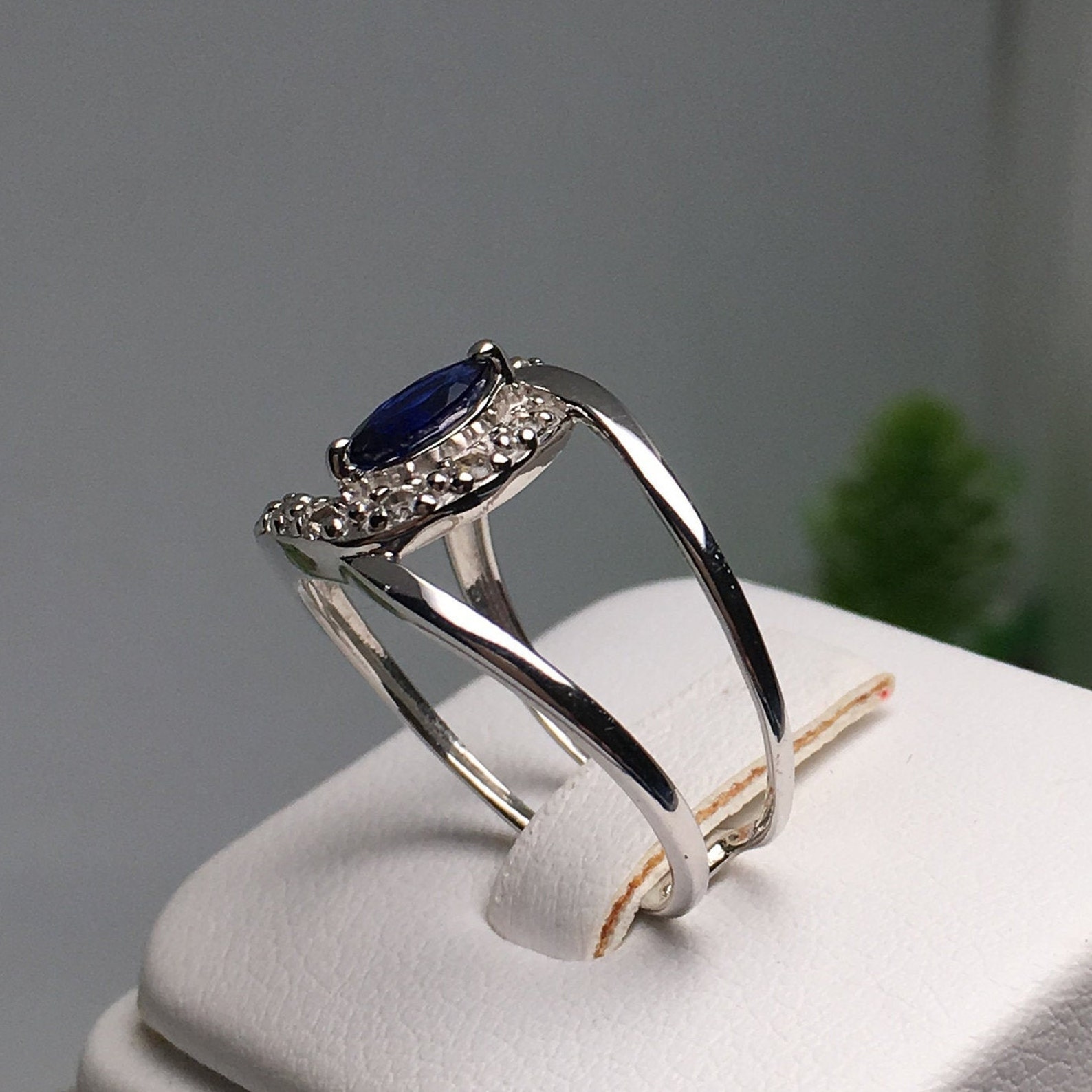 Natural Blue Sapphire Beautiful Sapphire Ring Sapphire | Etsy