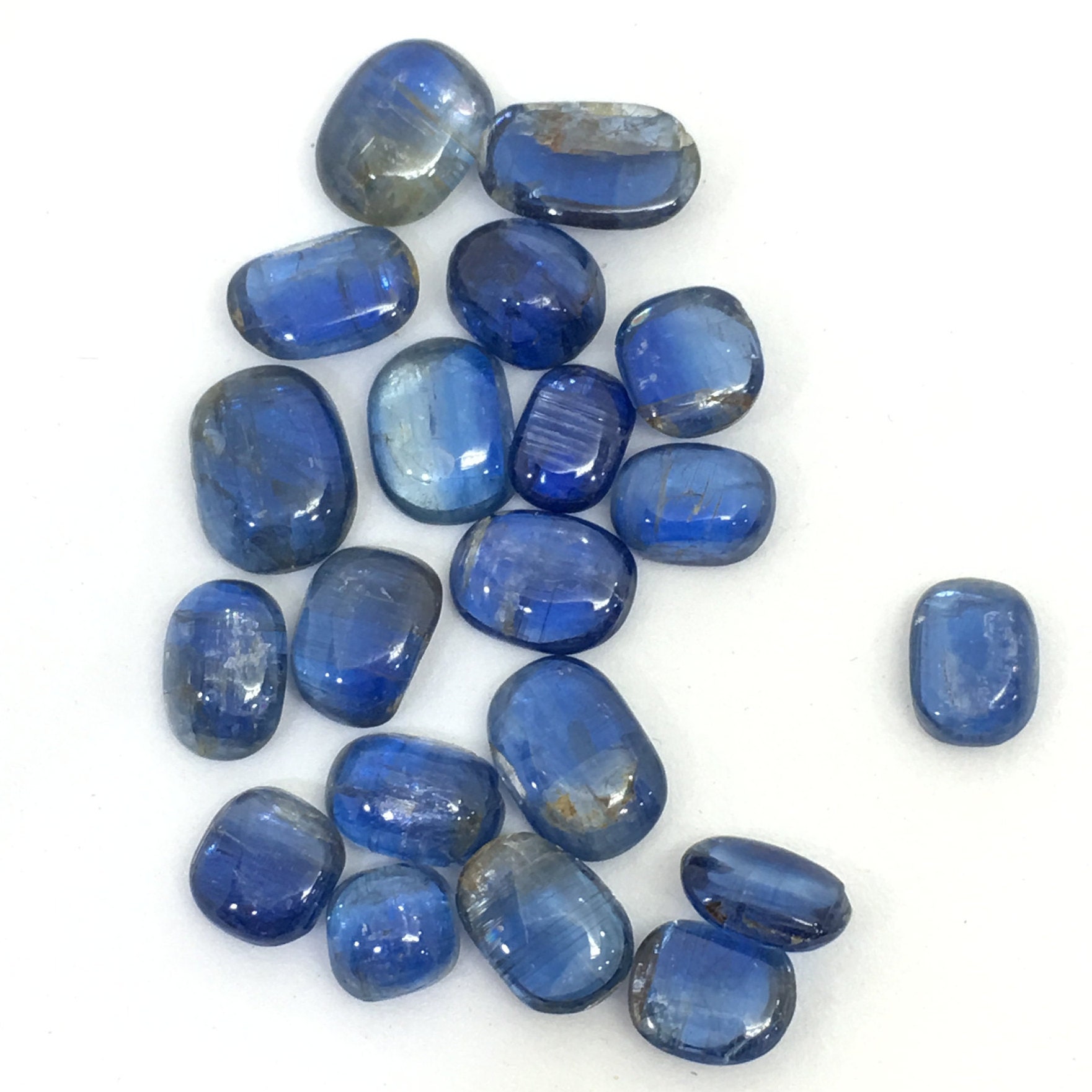 Natural Kyanite Finest Blue Untreated Oval Cut Sparkling - Etsy