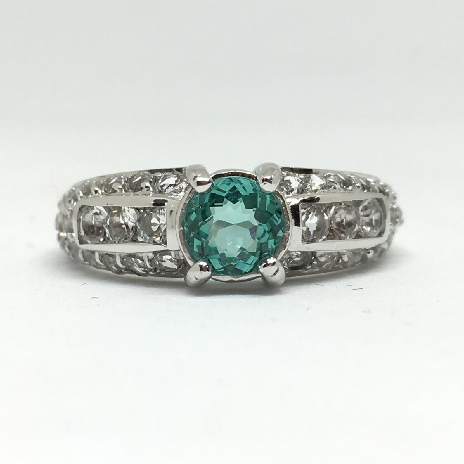 Antique Style Paraiba Apatite Ring unique Gift Ring smooth and Elegant ...