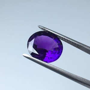 Natural Brazillian Amethyst ~ Deep Purple Amethyst ~ 6.14 Ct Size ...