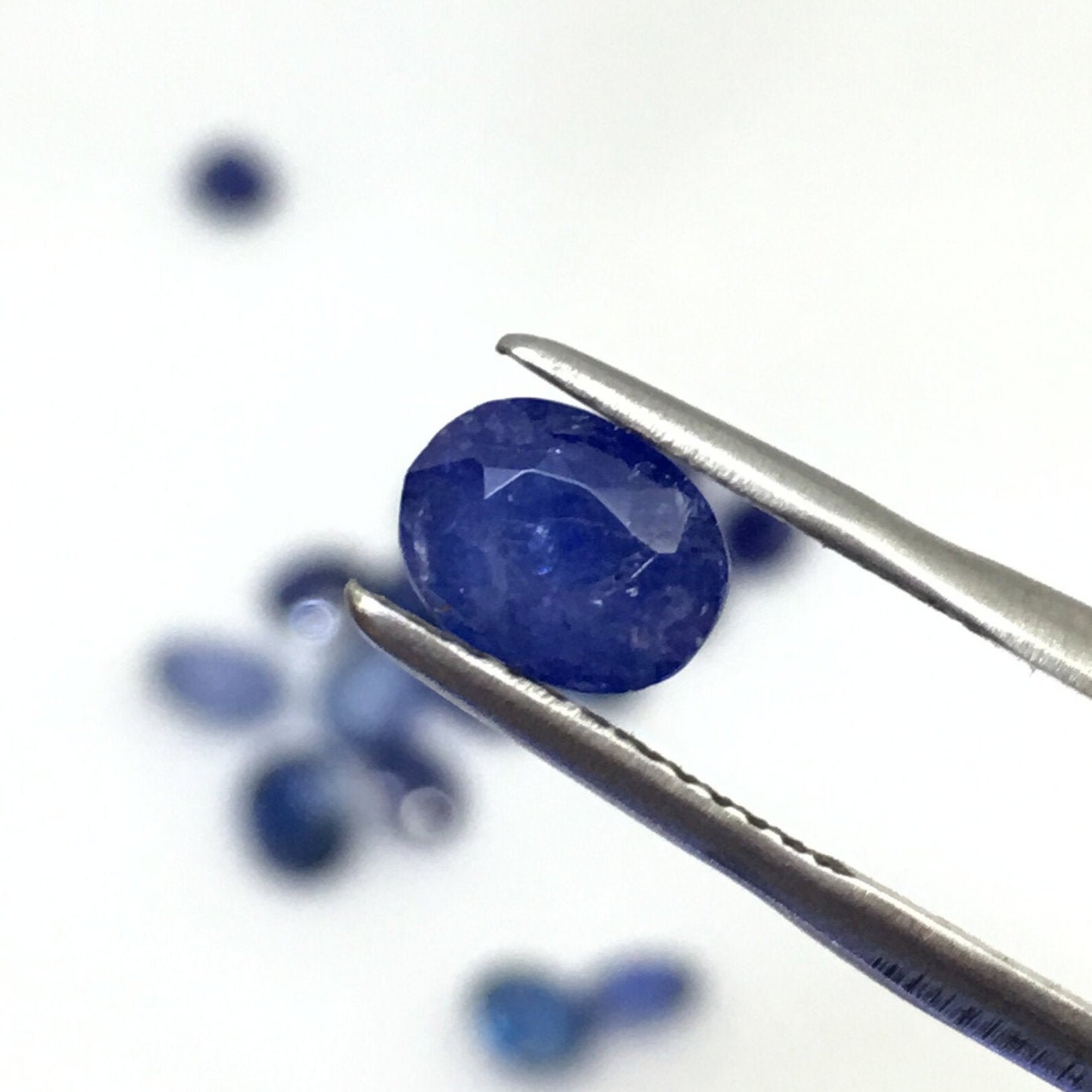 Blue Sapphire Natural Unheated Burma Sapphire Lot 15.49 Ct 17 Pcs Lot ...