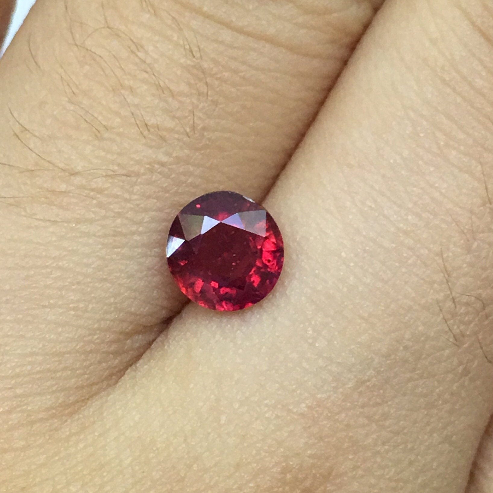 Ruby Natural red African Ruby Lot 5.9 Mm Size 10.68 Ct 10 - Etsy