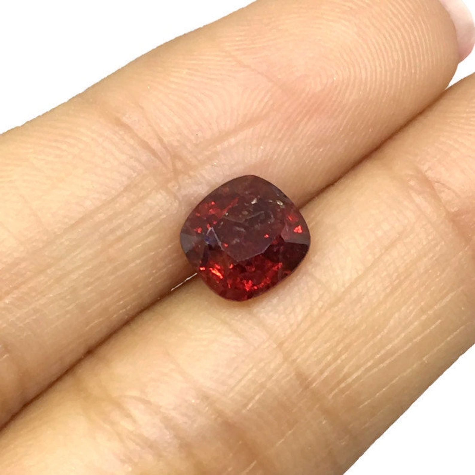 Natural Red Spinel Fire Spinel 1.92 Ct Blood Red Spinel - Etsy