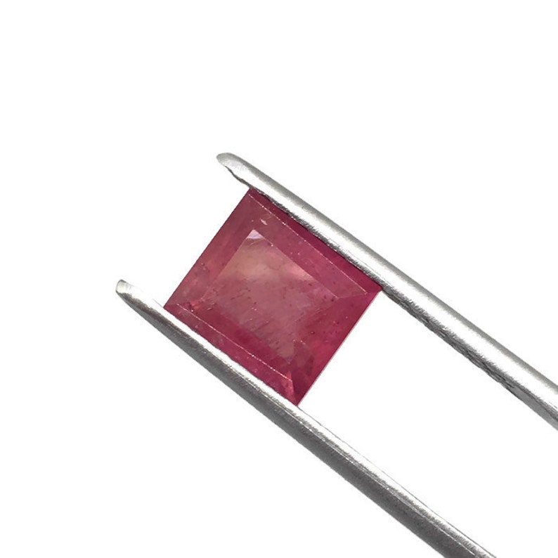 Natural Ruby Treated 3.2 Ct Faceted Cut Ruby Ruby for Your - Etsy