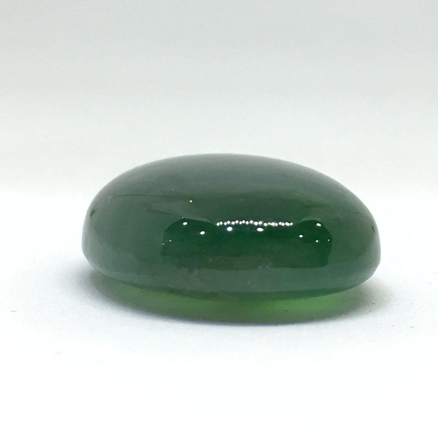 Jadeite Untreated Burma Jade Huge 24.88 Ct Natural Pure Green Jadeite ...
