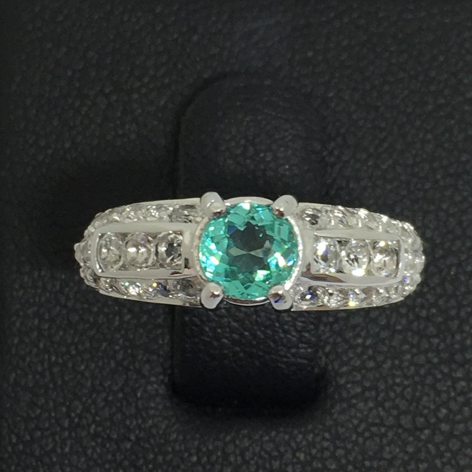 Antique Style Paraiba Apatite Ring unique Gift Ring smooth and Elegant ...