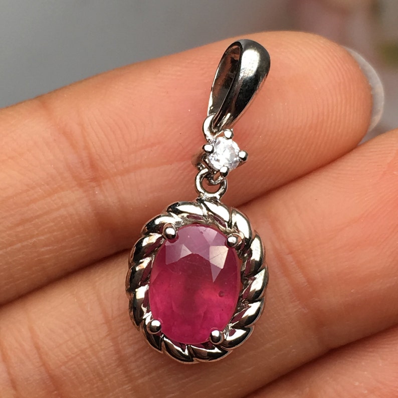 Ruby Pendant Ruby Jewelry beautiful Ruby | Etsy