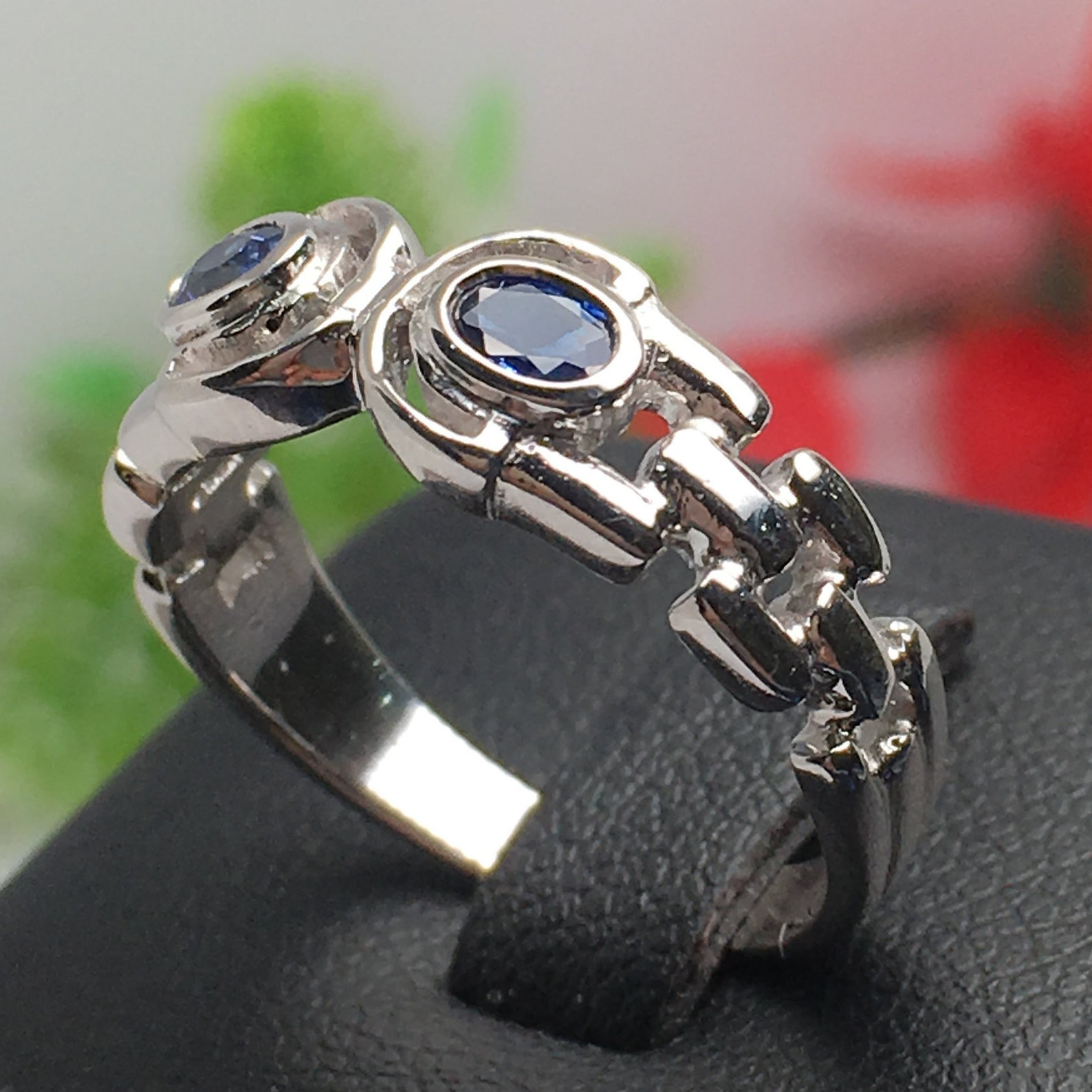Natural Blue Sapphire Beautiful Sapphire Ring Sapphire - Etsy