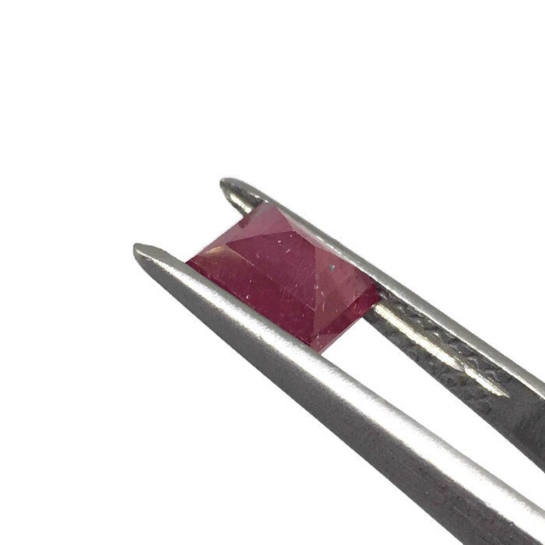 Natural Ruby Treated 3.2 Ct Faceted Cut Ruby Ruby for Your - Etsy
