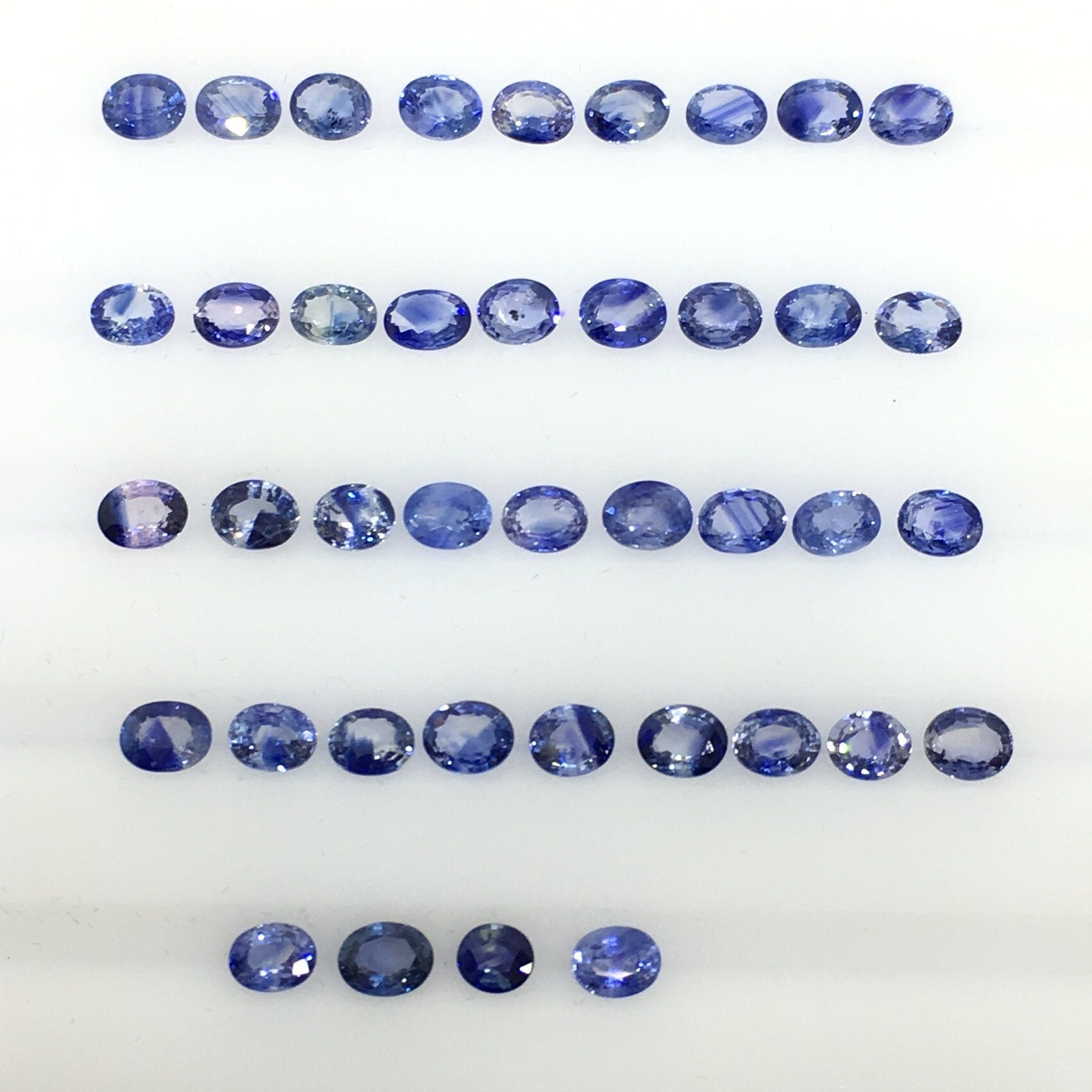 Blue Sapphire Natural Blue Blue Ceylon Sapphire Lot 17.79 | Etsy