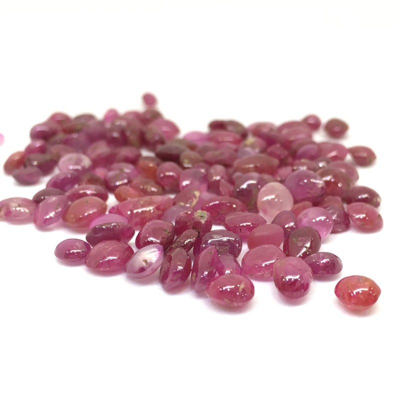Ruby Natural ~ Unheated Burma Ruby Lot ~ 96.1 Ct ~ 125 Pcs Lot ...