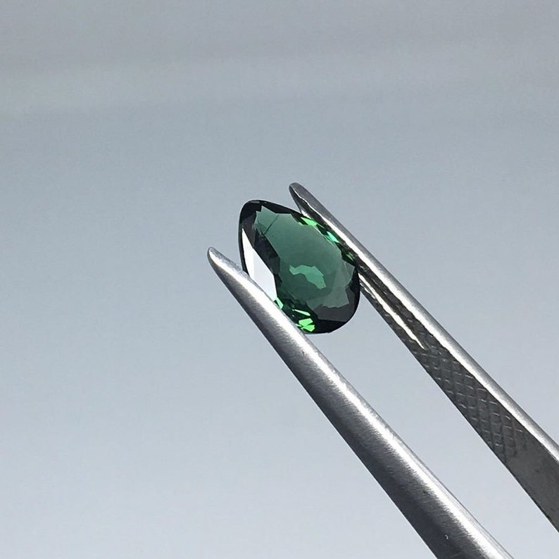 Chrome Tourmaline ~natural Tourmaline ~1.54 Ct Natural Pear Shape ...