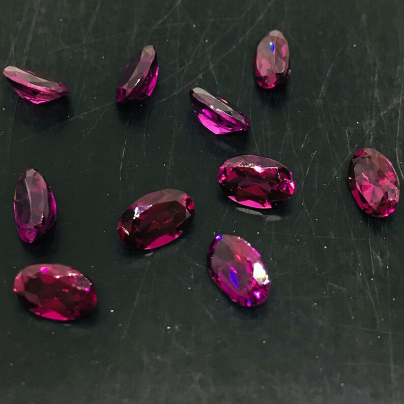 Rhodolite Garnet /oval 4x6 /exact Match Stones/the Most - Etsy