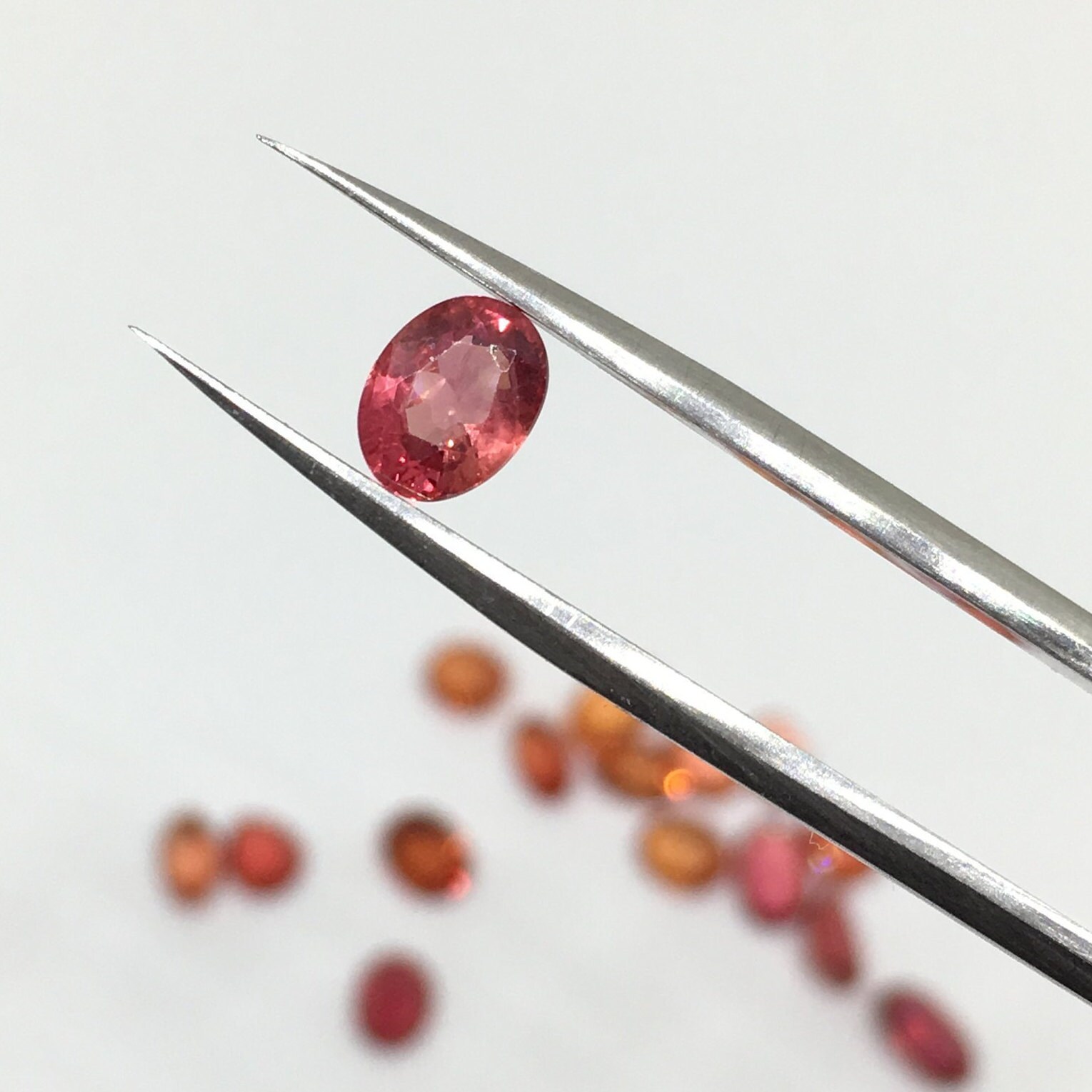 Natural Orange Sapphire Burnt Orange Color Sapphire Rare - Etsy