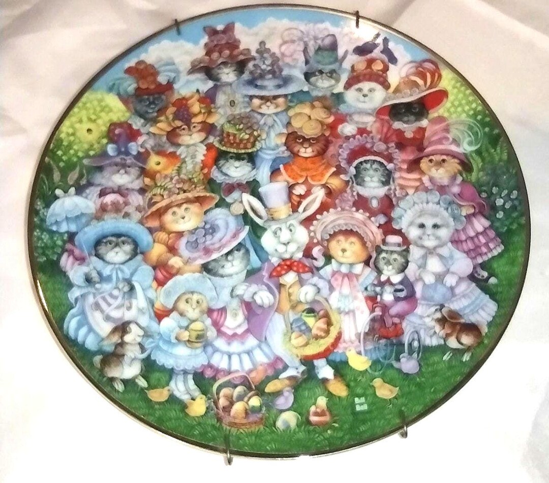 Bill Bell Franklin Mint Porcelain Plates: Limited Edition 1991 - Etsy