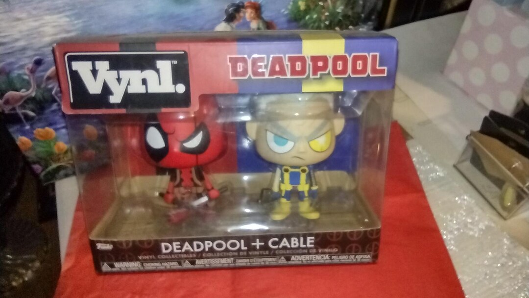 Deadpool and Cable Two Pack Funko Pop/ Estate Toys/ Pre-owned/ Open - Etsy