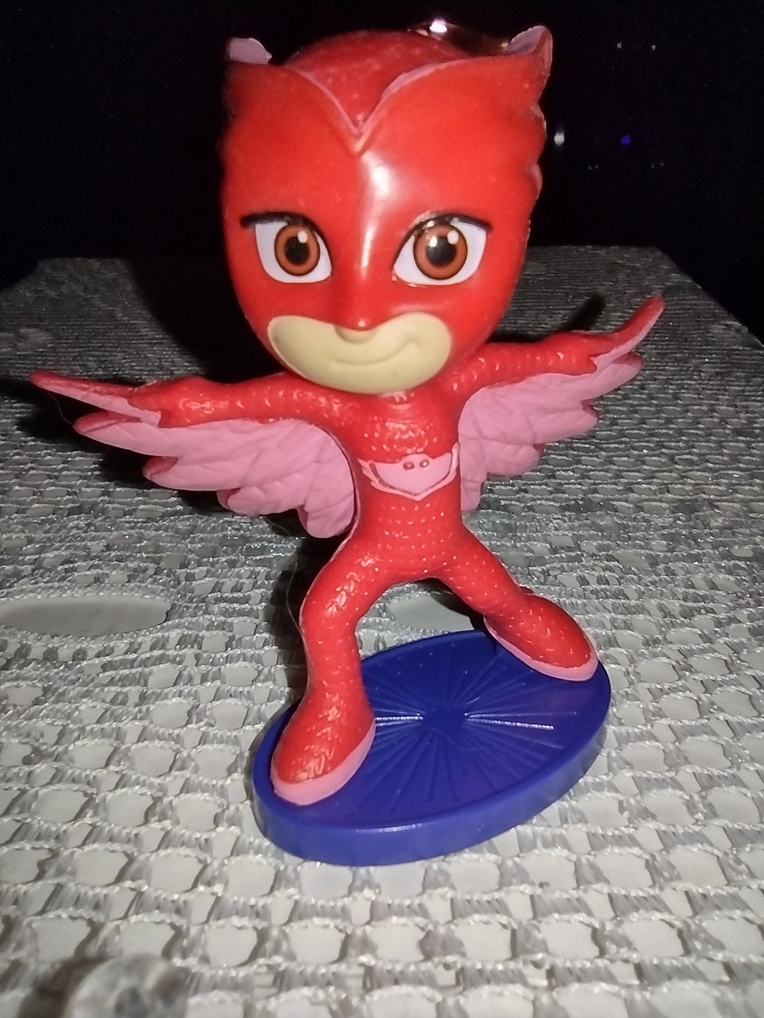 Vintage PJ Max Cat Boy & Red Owlet Action Figures 5 Pc. Estate Bundle ...