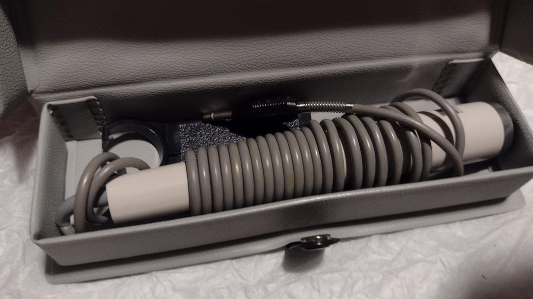 Vintage Sony F-96 Microphone With Original Case - Etsy