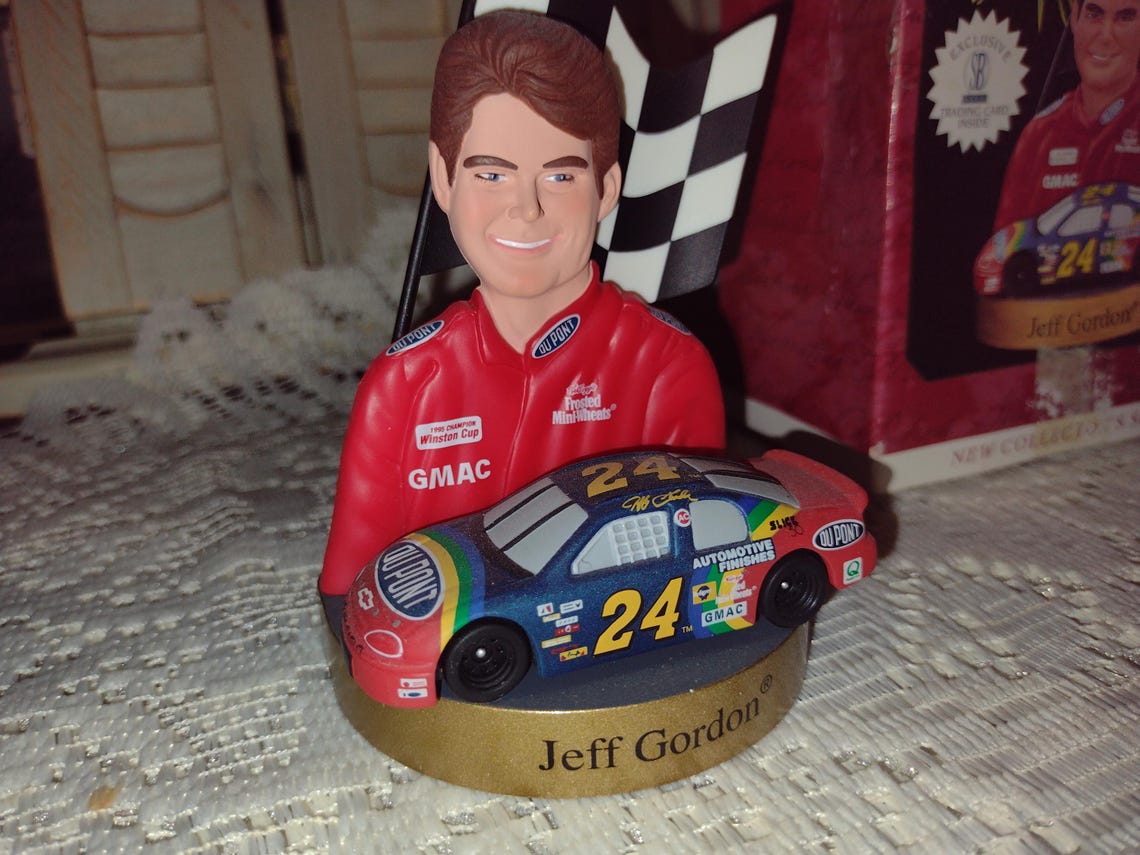 Vintage Hallmark NASCAR #24 Jeff Gordon Christmas Ornament - Etsy