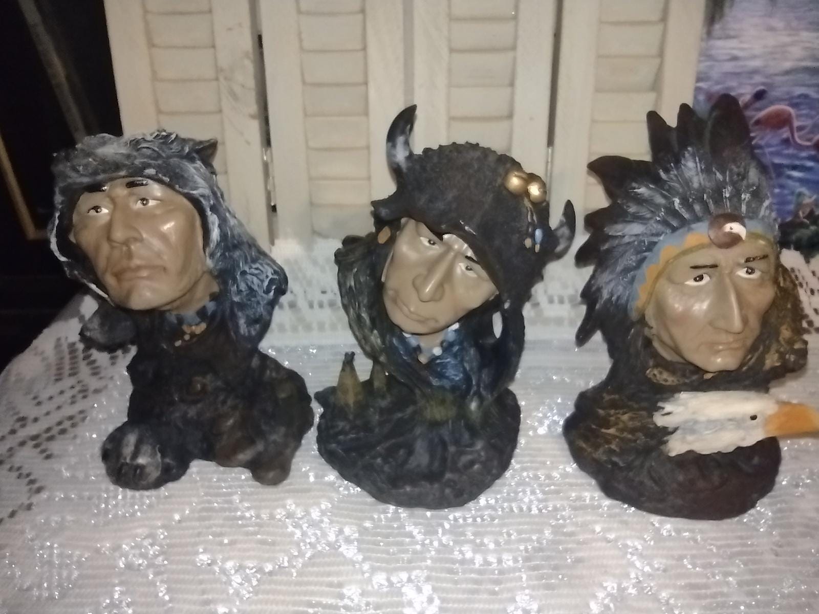 Native American Figurines Made In Italy
