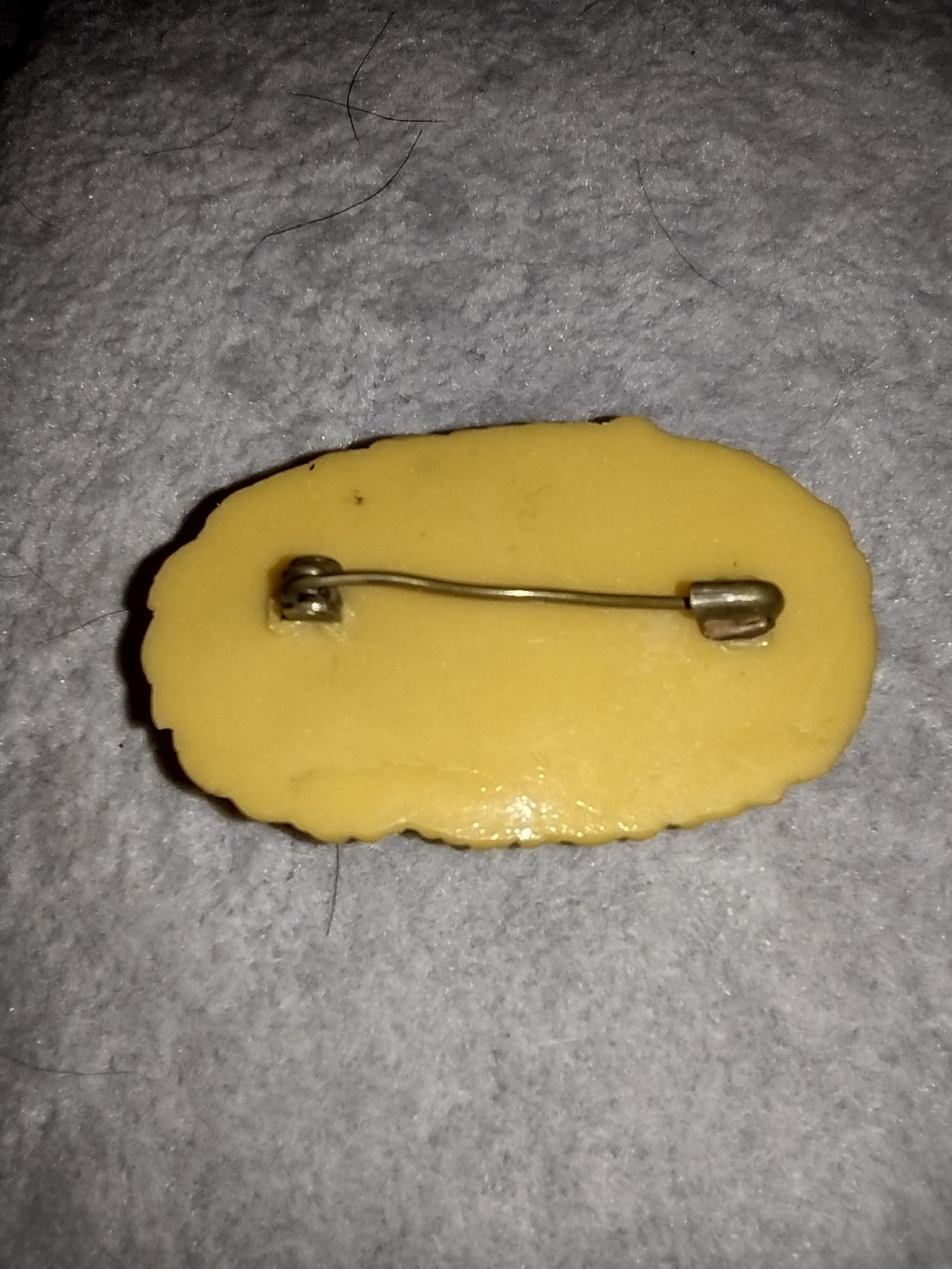 Vintage 1940's Celluloid Floral Brooches and Necklace - Etsy
