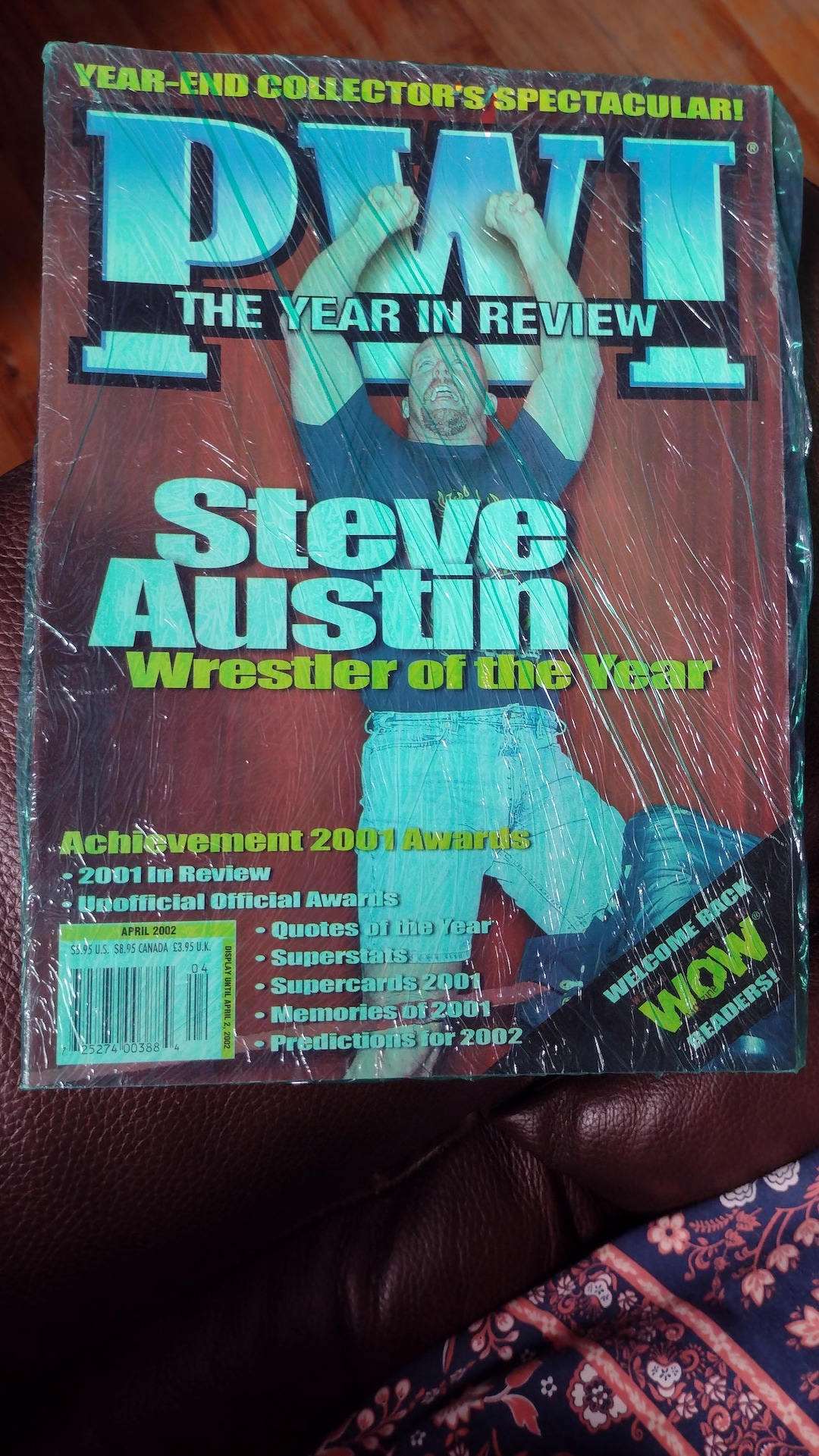 Vintage PWI Pro Wrestling Illustrated Magazine: April 2002, Steve ...