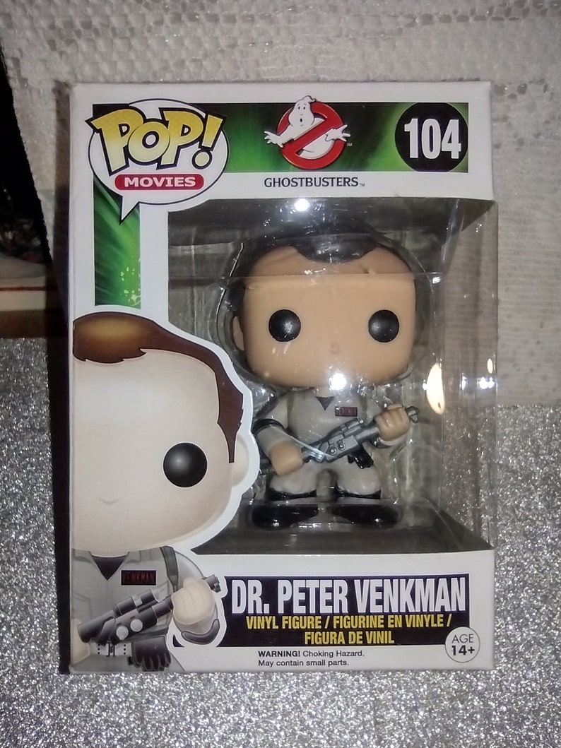 Opened/used Ghostbusters Dr. Venkman Funko Pop 104 - Etsy