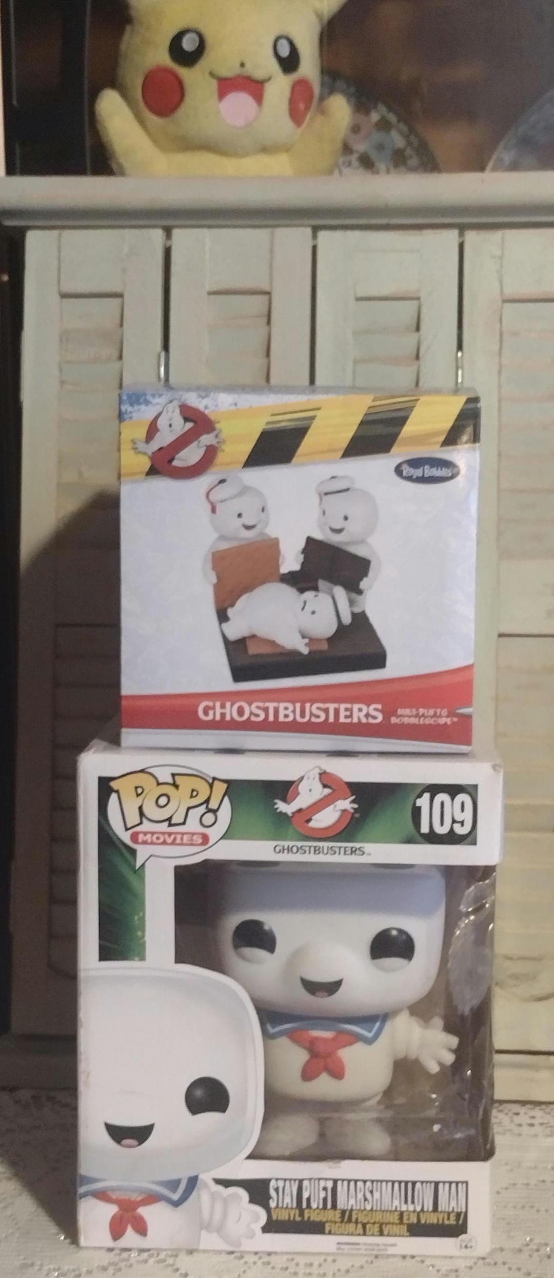Ghostbusters Stay Puft Funko Pop #109 & Mini Pufts Smores Vinyl ...