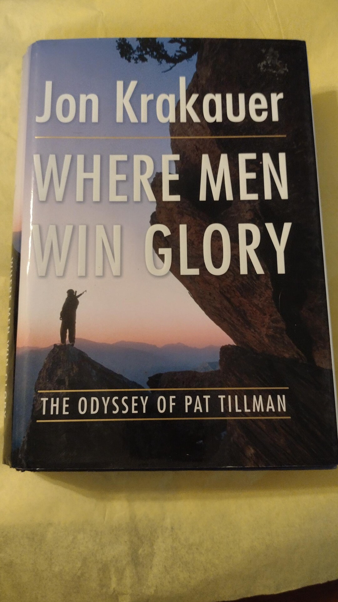 Jon Krakauer's Where Men Win Glory Hard Back Book - Etsy
