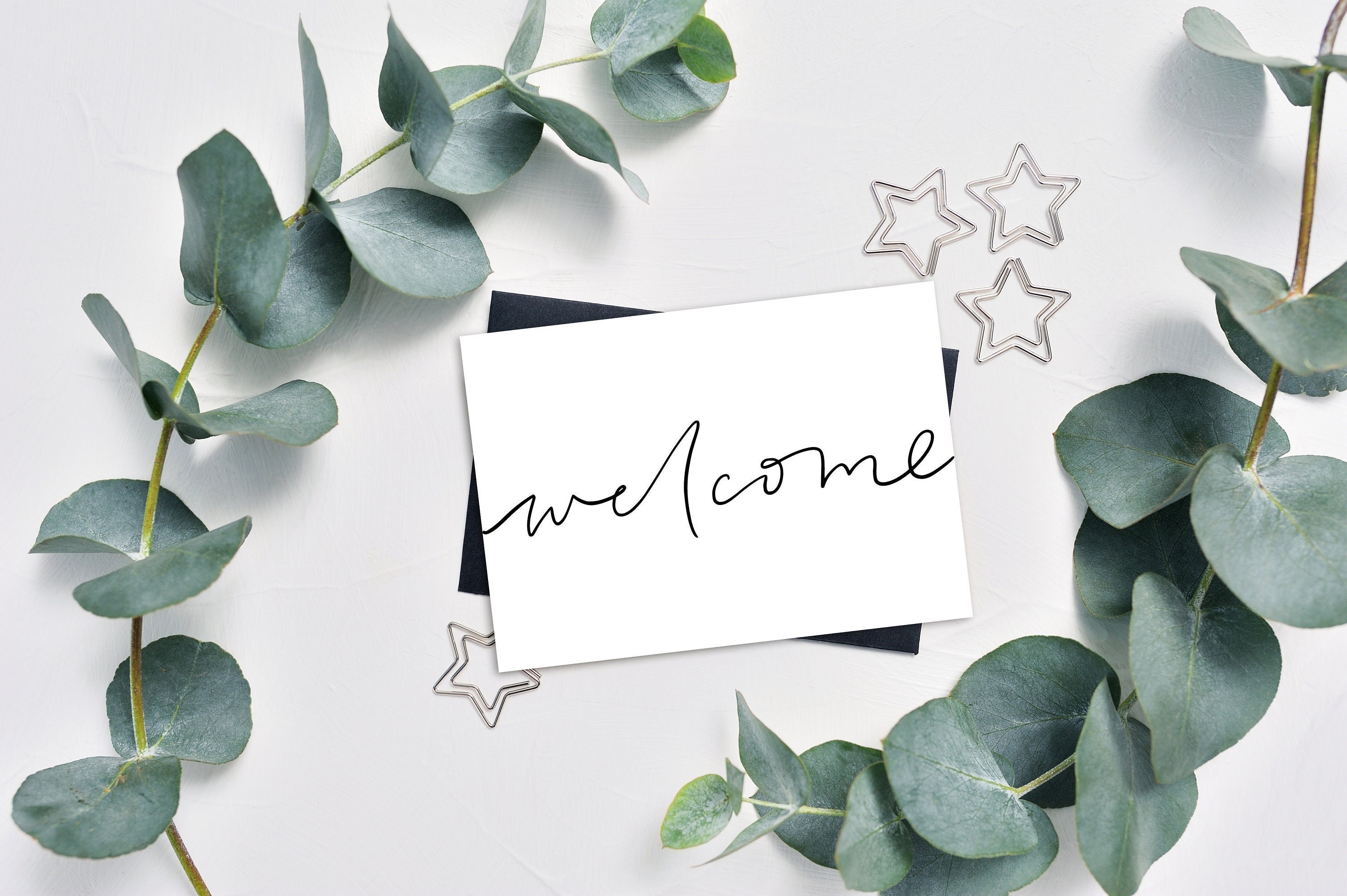 Postcard Welcome Baby - Moving in - Neighborhood - New Employee - Etsy