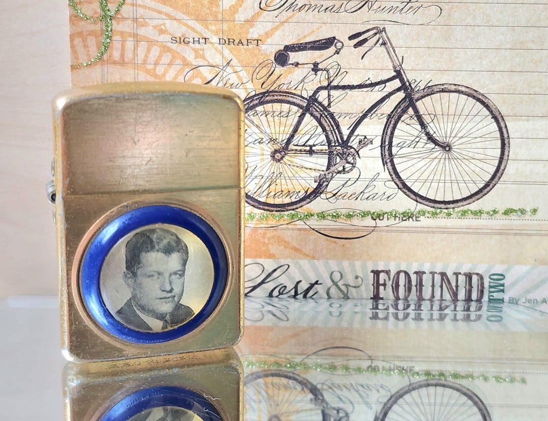Vintage Senator John F Kennedy Metal Portrait Lighter - Made in USA - Etsy