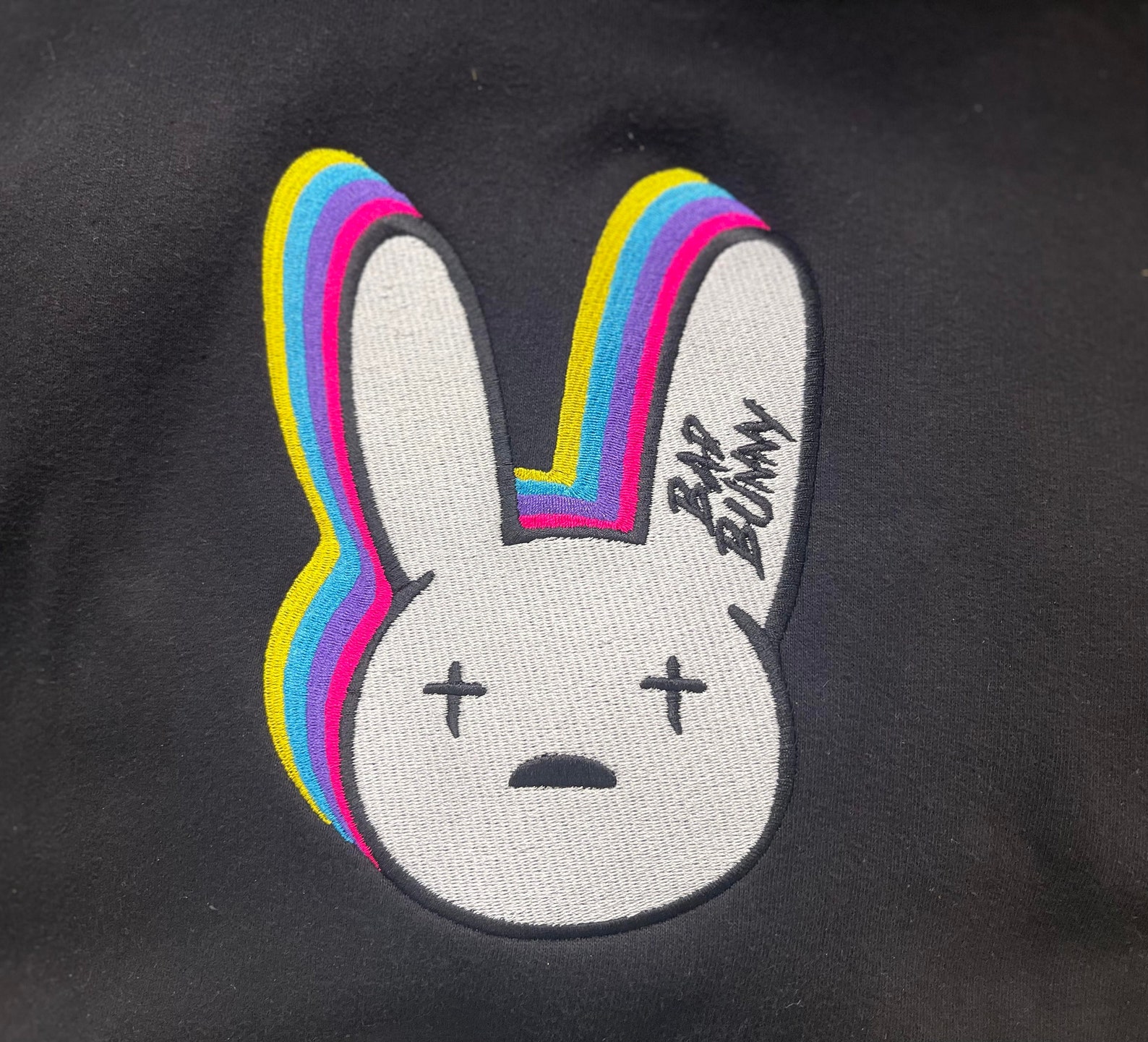 Bad Bunny logo Archivo de bordado para ropa | Etsy