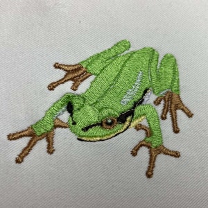 Embroidery File Tree Frog Frog - Etsy