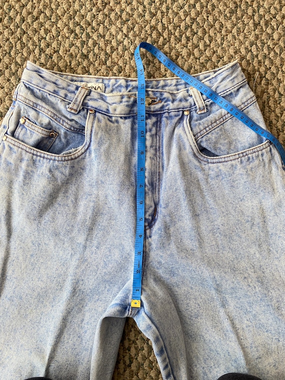 Vintage Cristina Jeans Light Acid Wash Denim size 6 - Gem