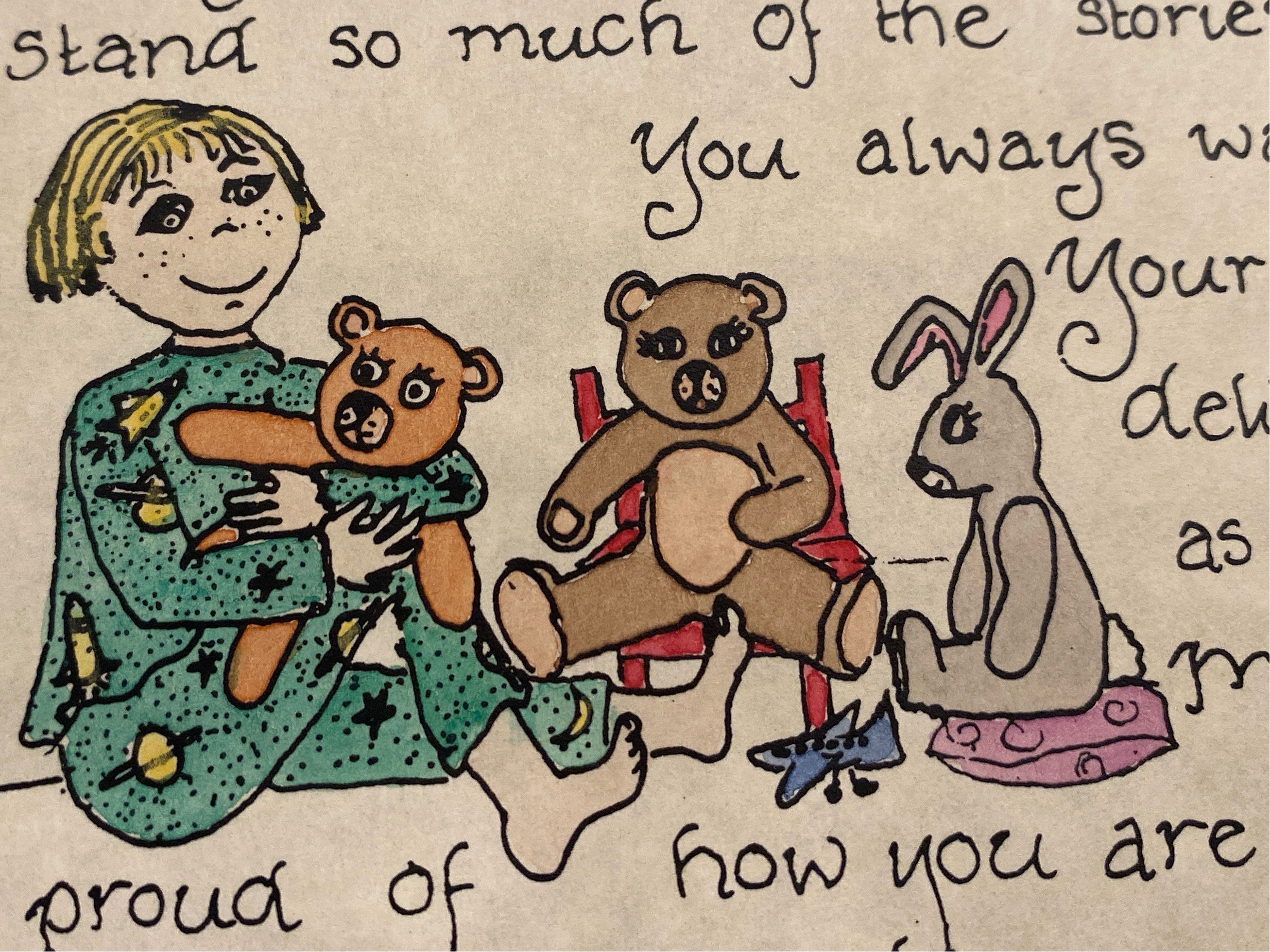 The Sharing Letter - Etsy