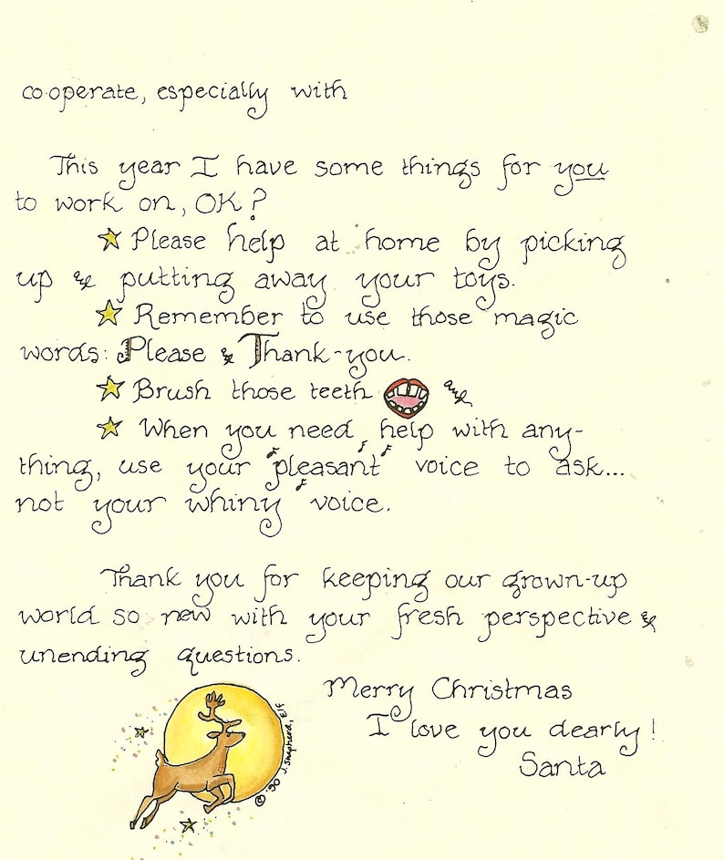 The Sharing Letter - Etsy